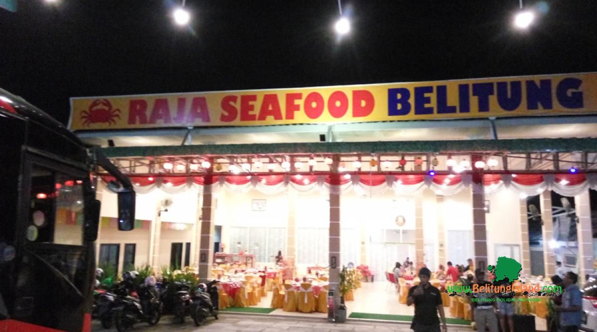 Restoran Raja Seafood - Paket Tour Belitung, Wisata Pantai